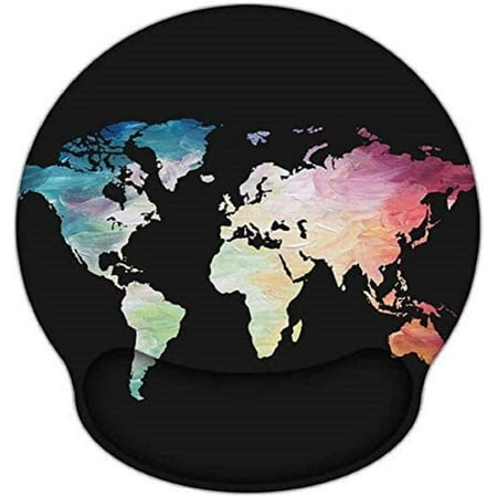 with Gel Wrist Rest Support, Non-Slip Rubber ase Wrist Rest Pad for ...