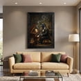 Affixzi Crow Playing Piano Moody Jazz Club Noir Textured Black Animal ...