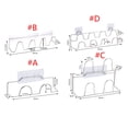 Shoes Holder Wall Mount Slipper Hanging Shelf Organizer Living Room ...