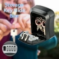 BRAWN- Key Lock Safe Box 4 Digit Combination Key Storage Box For Home ...