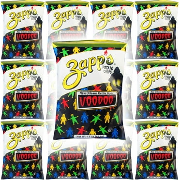 Zapp's Kettle Style Potato Chips - Voodoo Flavor, 6-Pack 4.75 oz. Bags ...