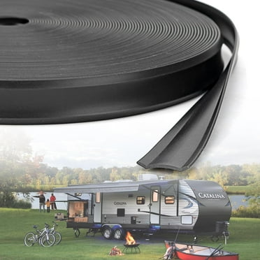 1 Roll RV Insert Trim RV Trailer Gutter Channel Covering Trim RV Corner ...