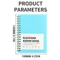 Preplabs Password Book with Alphabet Tabs, Internet Address Log ...