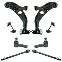 TRQ Front Control Arm Ball Joint Outer Tie Rod End Steering Suspension ...