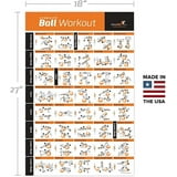 Fitness Workout Posters for Home Gym - Exercise Posters for Full Body ...