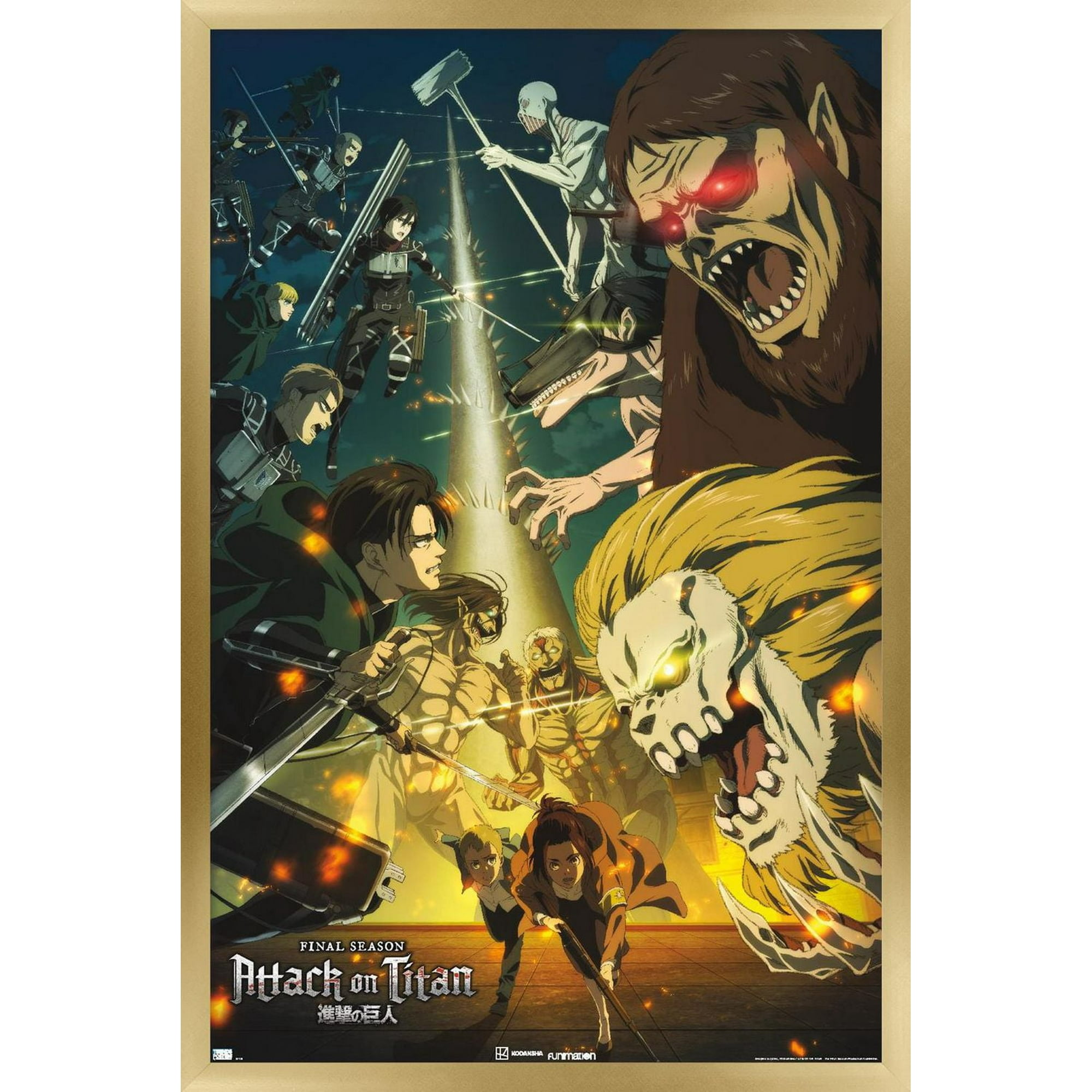 Click here for Trends International Attack On Titan: Season 4 - K... prices