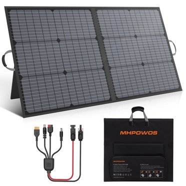 MHPOWOS Solar Panel 200W 30V Flexible ETFE Monocrystalline IP67 ...