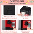Piggy Banks for Kids, Fingerprint Recognition Electronic Money Saving ...
