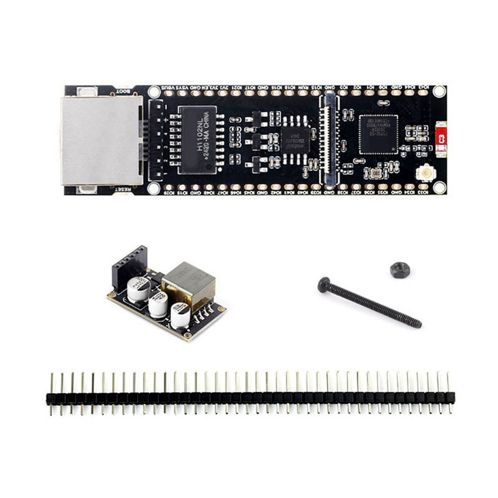 Placa de Desarrollo Ethernet ESP32-S3 con Módulo POE Compatible con Wi ...