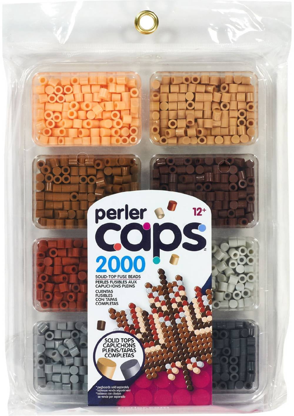 Perler Cap Bead Tray-Neutral - Walmart.com