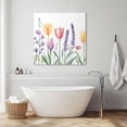 Canvas Print Wall Art Oil Paintings Spring Tulip Flower Picture Prints ...