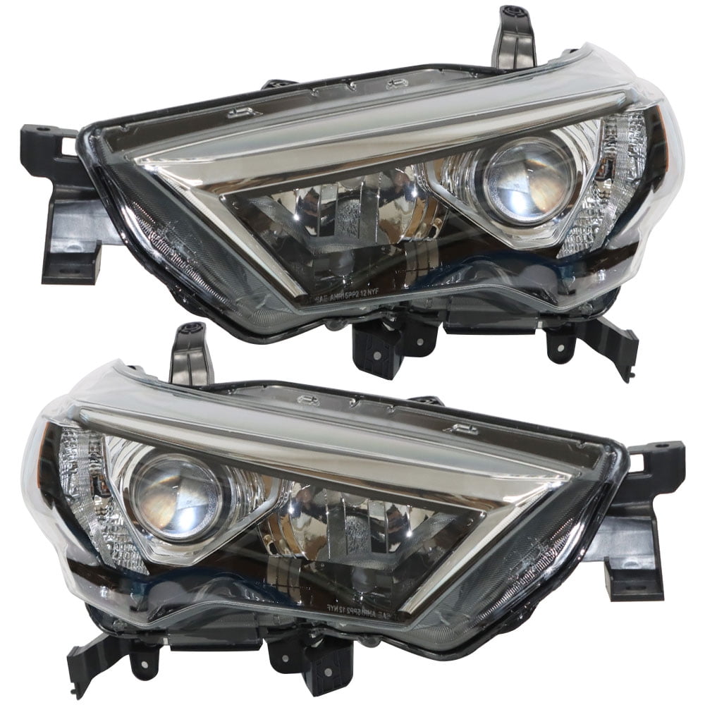 Genrics Pair Headlights For 2014-2020 Toyota 4Runner Projector ...