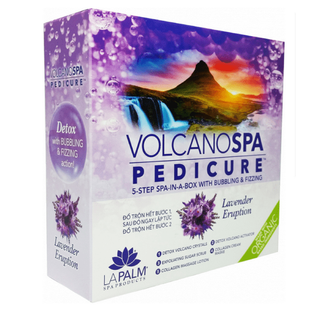 La Palm Volcano Spa Pedicure - 5-Step System w/Mega Eruption Technology ...