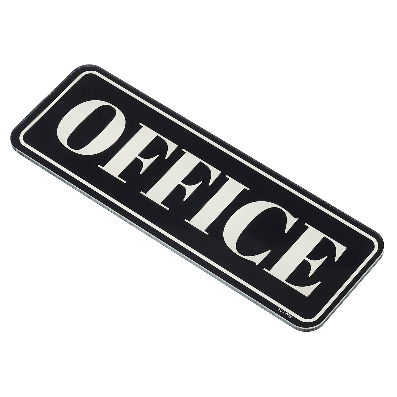 Uxcell Office Sign Acrylic Self Adhesive Door Sign Sticker Decor Label ...