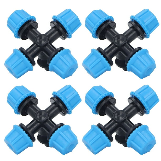 Cross Misting Sprinkler, Water Evenly Cross Spray Nozzle 20Pcs Cooling ...