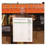 C-Line Magnetic Hanging Shop Ticket Holders, Clear, 75", 9 x 12, 15/Box ...