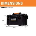 Pro Gear System Gen 2.0 Stackable Durable 22 in. Modular Tool Box ...