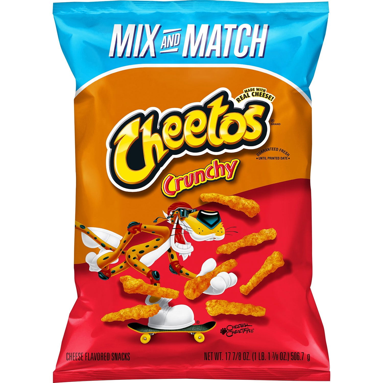 Cheetos Crunchy Cheese Flavored Snacks (17.875 Ounce) - Walmart.com