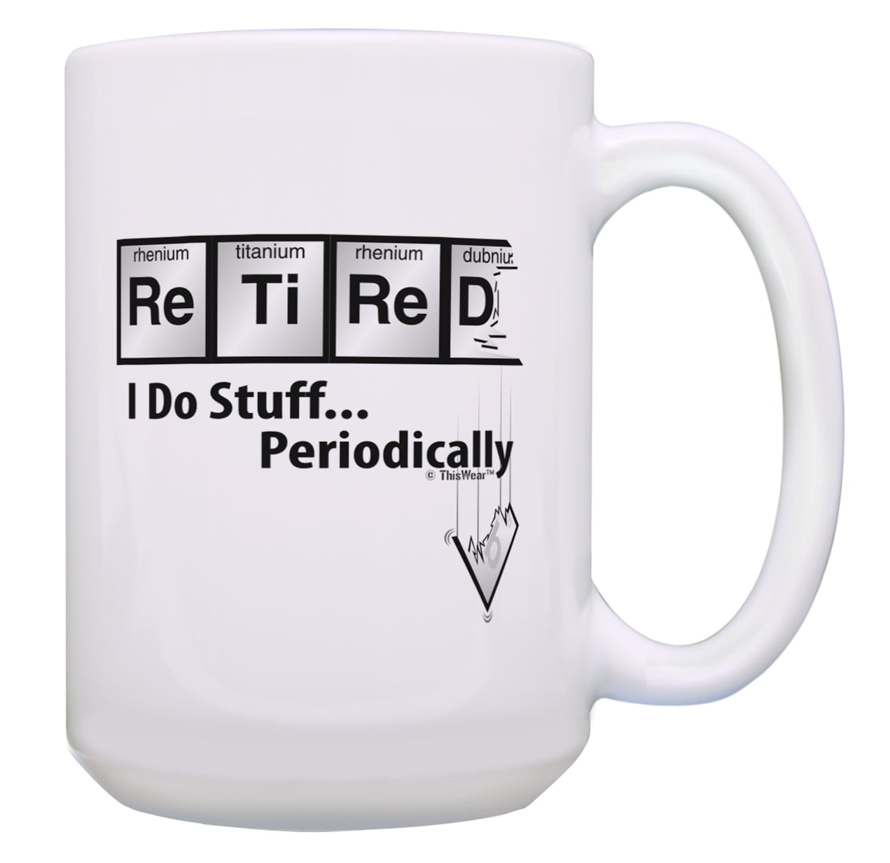 ThisWear Teacher Retirement Gift Retired I Do Stuff Periodically ...