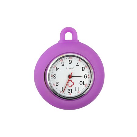 Anself Nurse Watch Fob Watch with Silicone Cover Nurses Portable Pocket ...