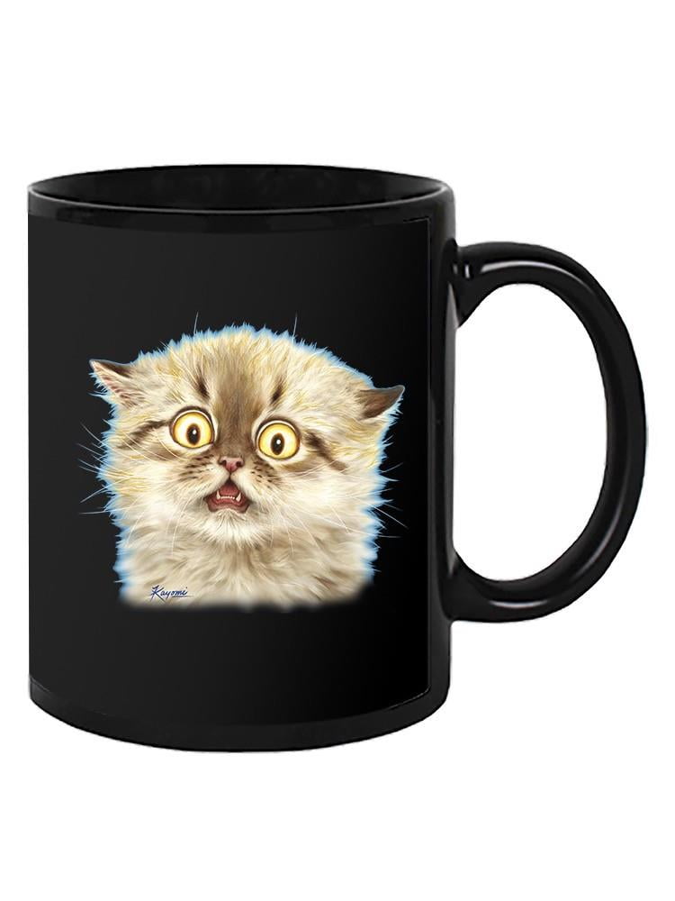 Scared Kitten Mug - Kayomi Harai Designs, - Walmart.com
