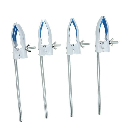 Prong Clamp,4pcs Lab Clamp 4 Lab Stand Clamp Stainless Steel Lab Clamp ...