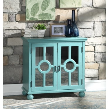 Dunescape White Finished Wood 2-Door Cabinet Style Coastal Nightstand ...