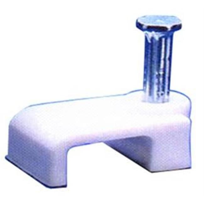 Morris Products 35002 Plastic Cable Clips Flat 1 Nail for 12/2 & 14/2 ...