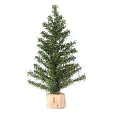 White Artificial Canadian Pine Trees Set by Factory Direct Craft: Add a ...