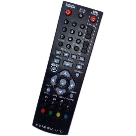 Replaced Remote Control Compatible for LG BP200 AKB73896401 BD640 ...