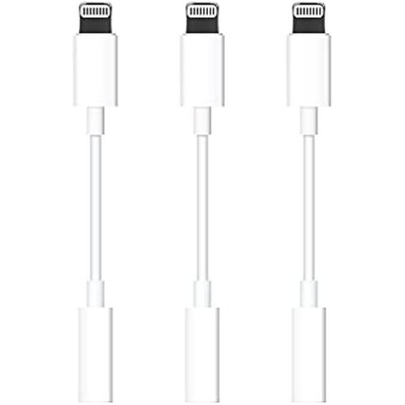 (Apple MFi Certified)Lightning to 3.5 mm Headphone Jack Adapter ...