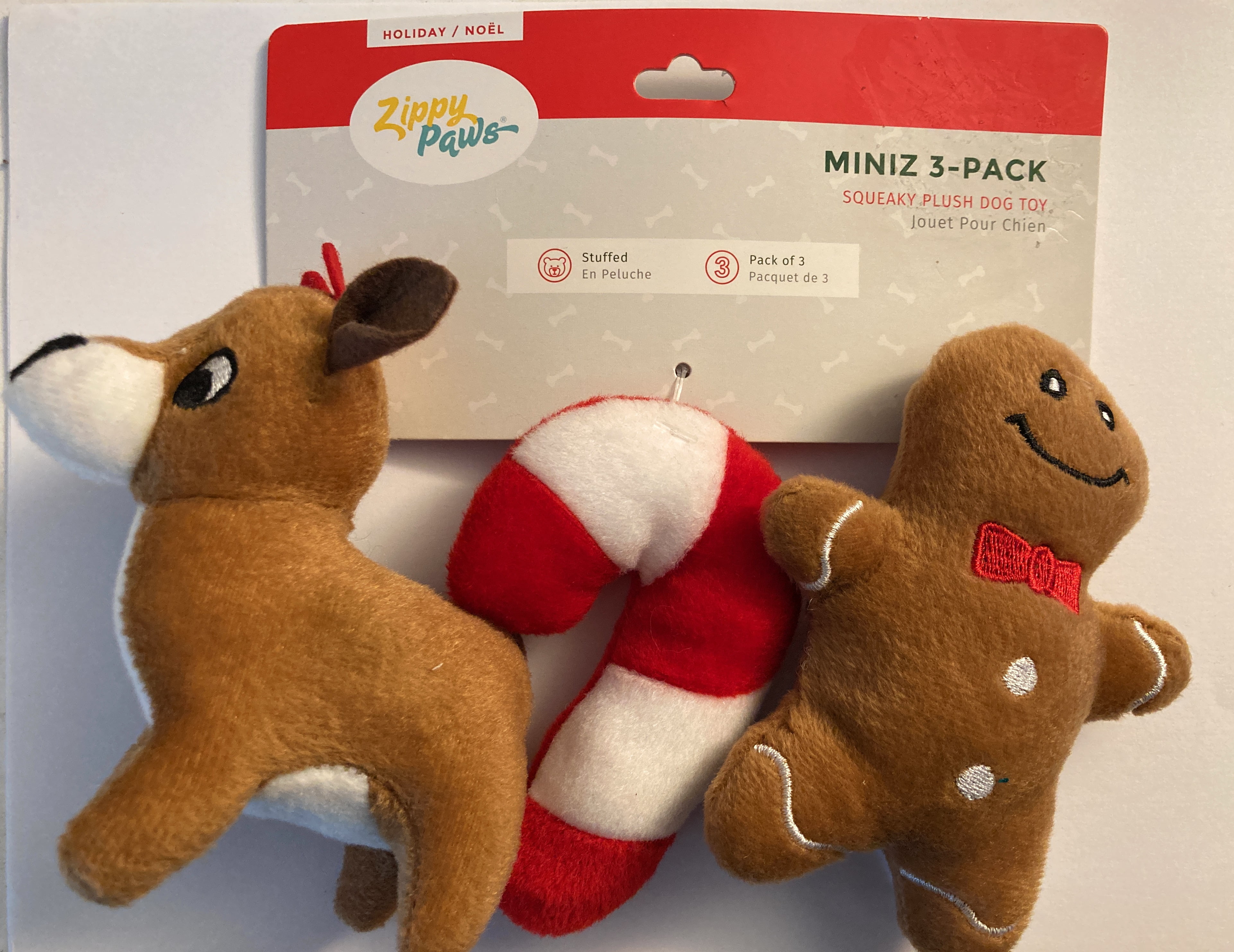 Zippy Paws Miniz 3 pack - Walmart.com
