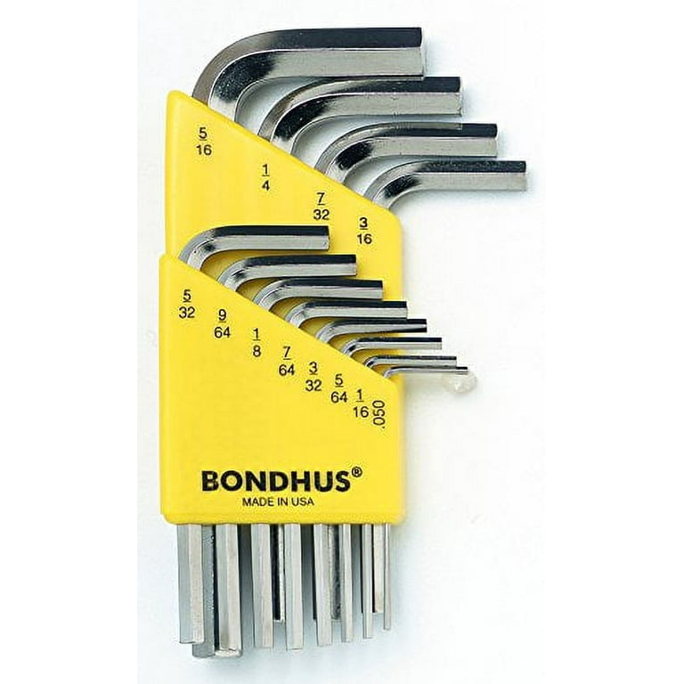 Allen Standard (SAE) Hex Hex Key Sets Wrenches 2-Pack 1/16” Hex Keys ...