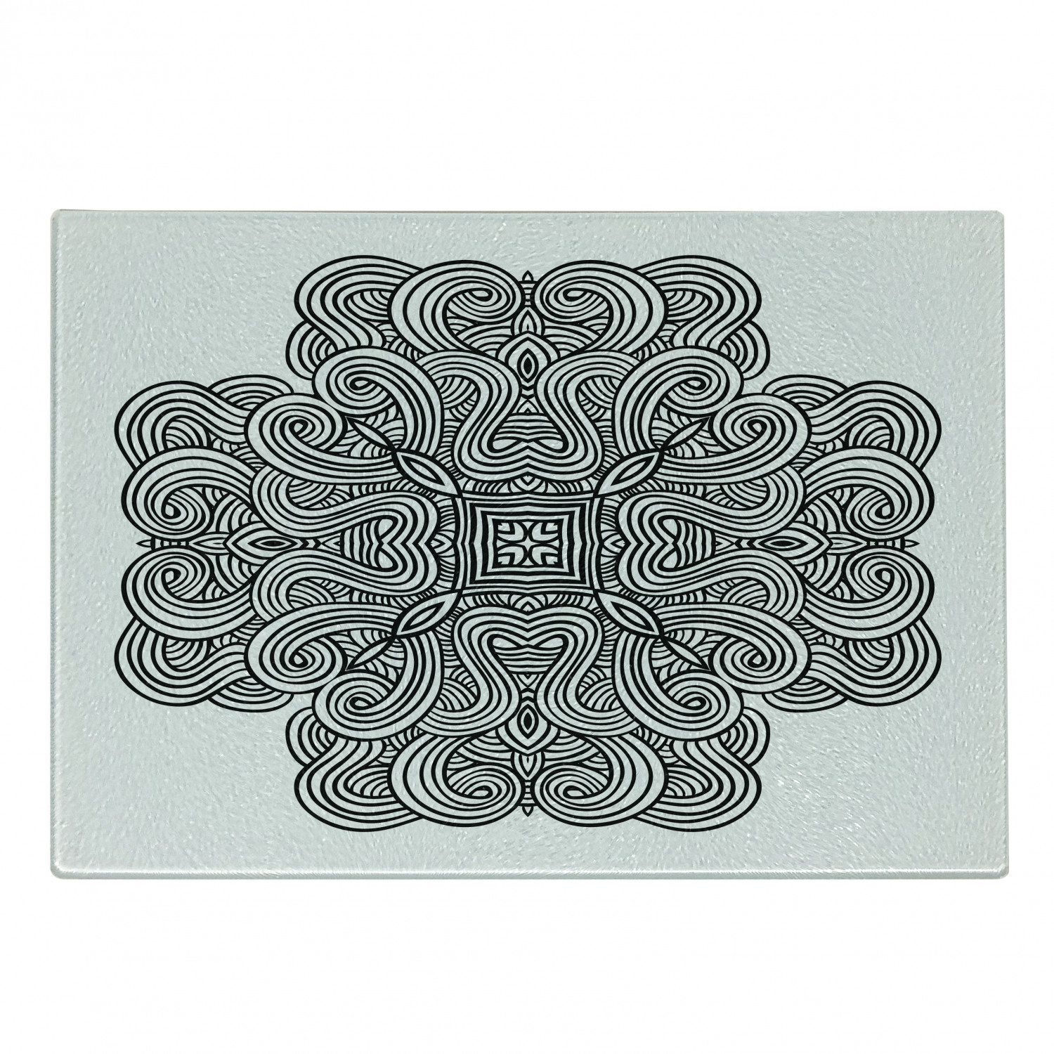 Celtic Cutting Board, Mediaeval Celtic Rotary Heraldic Design with ...