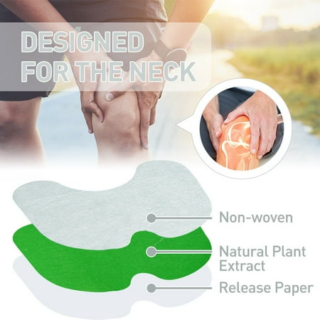 HEIBIN Knee Pain Relieving Patch, Wormwood Extract Sticker, Knee ...
