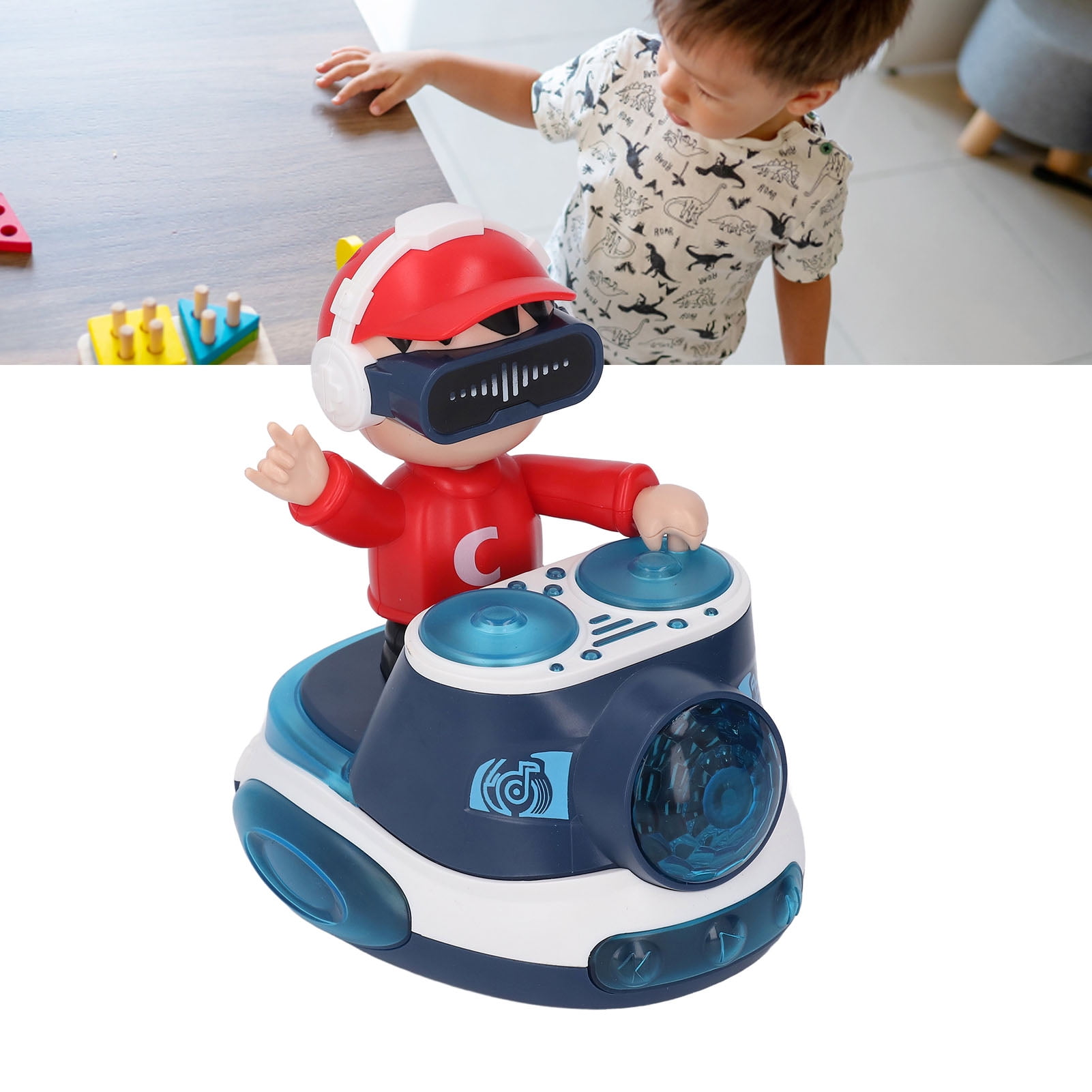 Juguetes Musicales DJ Bouncing Beat Rock Dancing Toys Con Luz ...