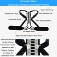 Posture Corrector Back Support For Hunched Back Kyphosis And Vertebral