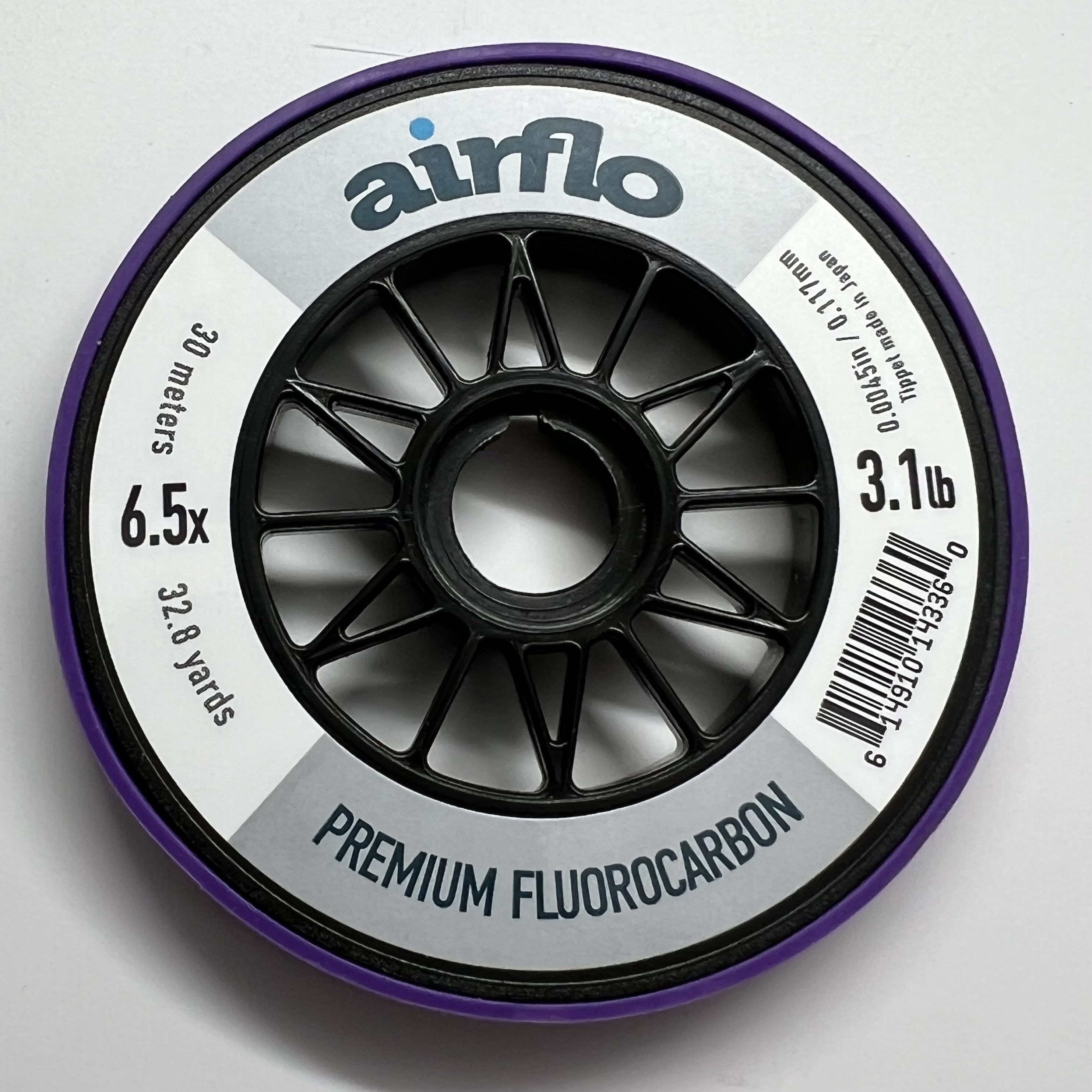 Airflo Premium Fluorocarbon Tippet- 30M - 6.5X - Walmart.com