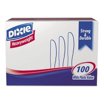 Dixie Disposable Heavyweight Cutlery Utensils, White Plastic Knives ...