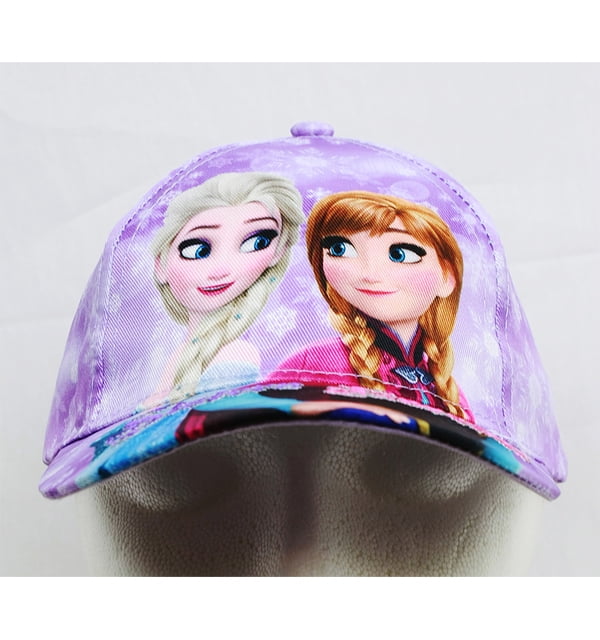 Baseball Cap - Disney - Frozen - Anna & Elsa Purple (Youth/Kids) New ...