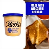 Merkt's Sharp Cheddar Spreadable Cheese, 12.9oz, Tub, Refrigerated ...
