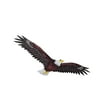 Bald Eagle Landing Embroidered Iron-On Patch, 3.88 Inch x 3 Inch ...