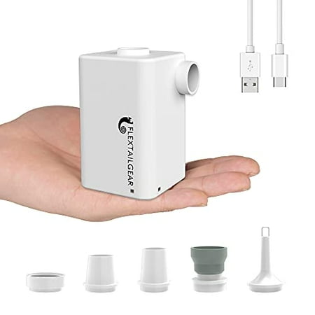 FLEXTAILGEAR - MAX Pump Plus Portable Air Pump with 3600mAh Battery USB ...