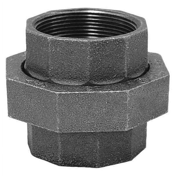 Anvil Coupling Coupling, 3/8" Pipe, FNPT, Malleable Iron, Class 150 ...