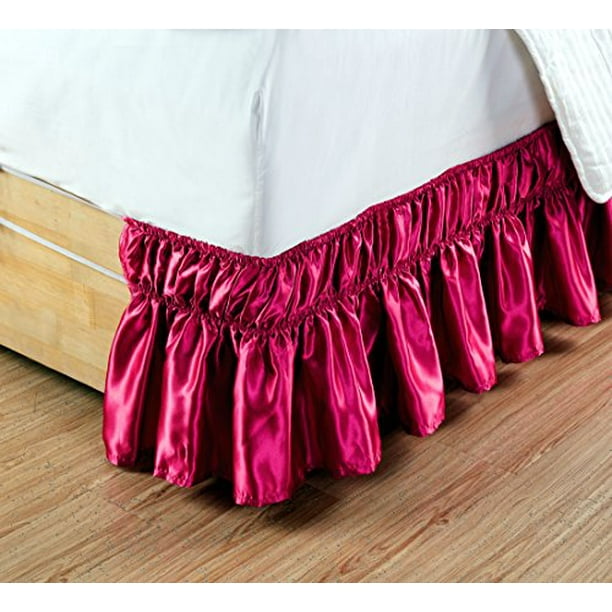 Hot Pink Bed Skirt Queen Hanaposy