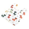 Bathroom Plush Absorbent Mat Combined U-Shaped Square Pad Bath Mat ...