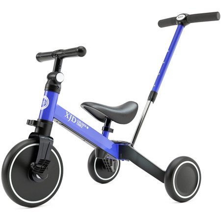 4 in 1 Kids Tricycles with Parent Steering Push Handle for 10 Month to ...