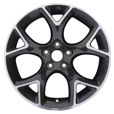 17 X 7 Reconditioned OEM Aluminum Alloy Wheel, Sparkle Silver Metallic ...