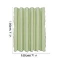 Dxssxc Nylon Shower Curtain Waterproof Bath Curtain for RV Campervan ...