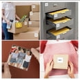 Adhesive Card Label Holder, Clear Pvc Pocket, Top Open for Organizing ...